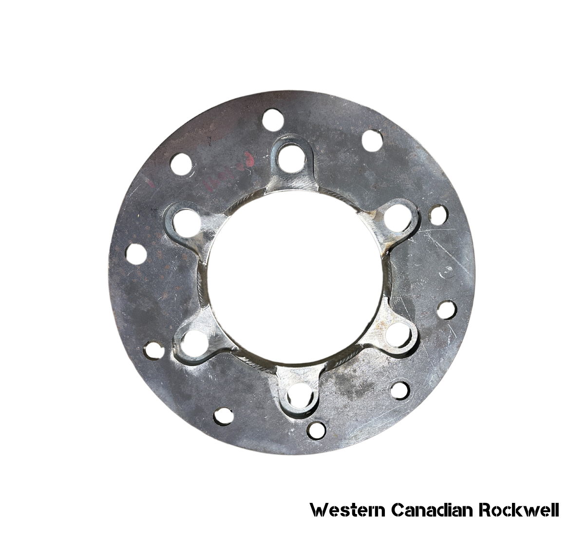 5 TON WHEEL TO 2.5 TON AXLE WHEEL ADAPTER – WESTERN CANADIAN ROCKWELL INC