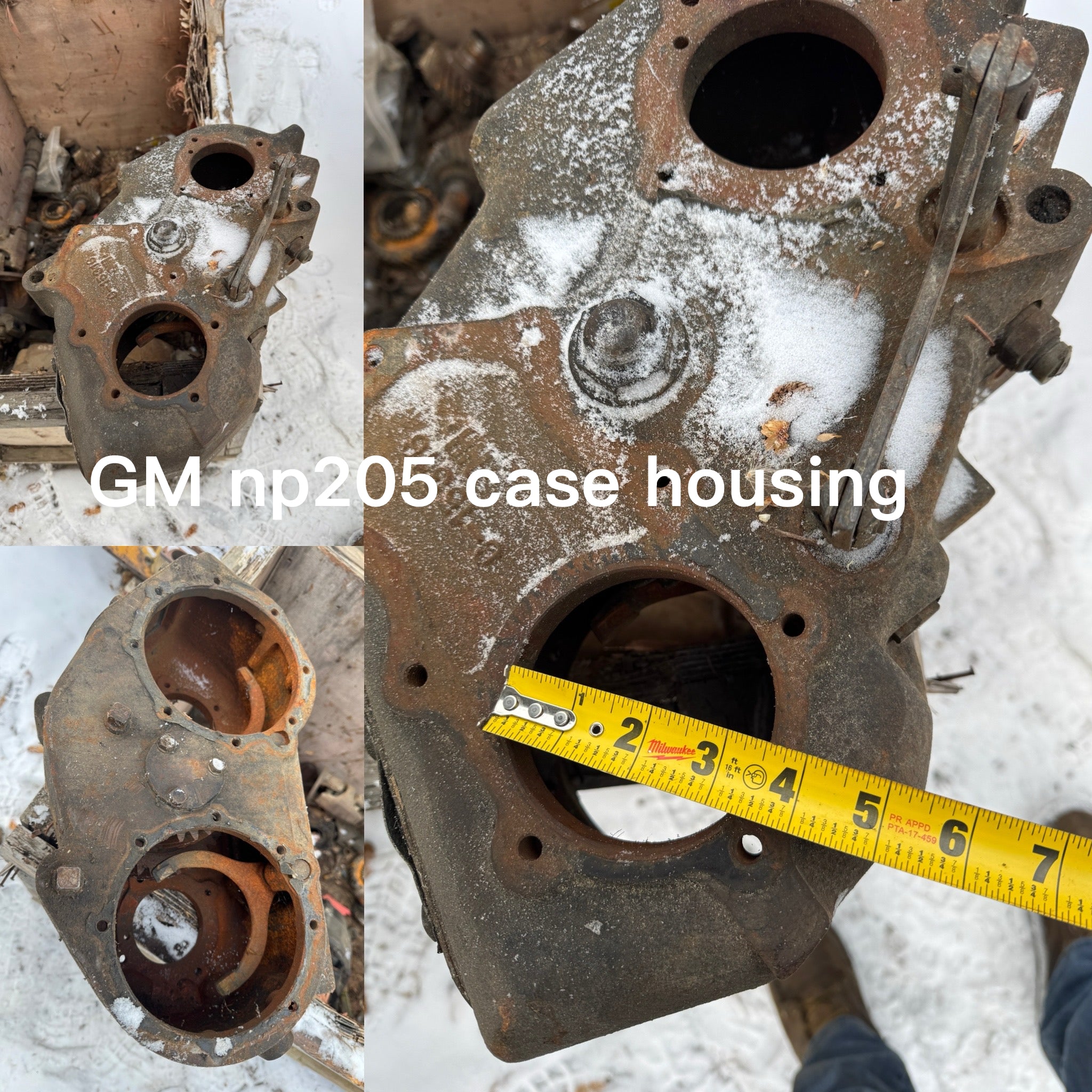 NP205 TRANSFER CASES – WESTERN CANADIAN ROCKWELL INC