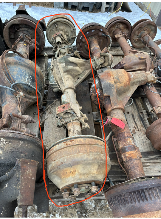 MISCELLANEOUS HEAVY DUTY AXLES – WESTERN CANADIAN ROCKWELL INC