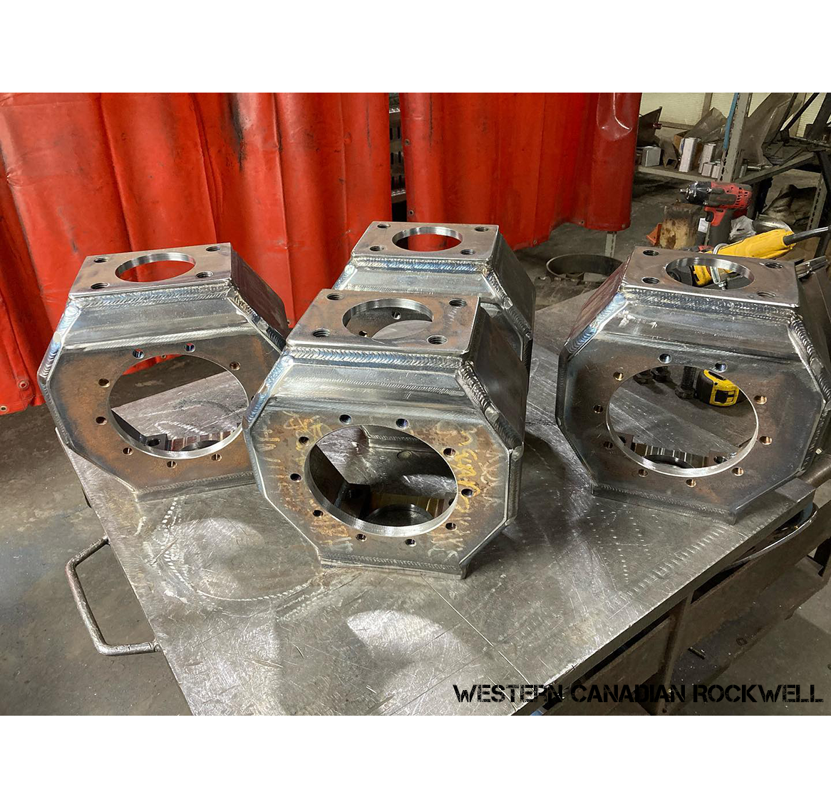 MERITOR PLATE STEEL KNUCKLES – WESTERN CANADIAN ROCKWELL INC